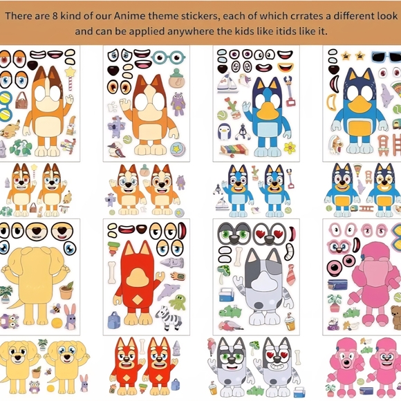 Office | Bluey Sticker Set | Poshmark